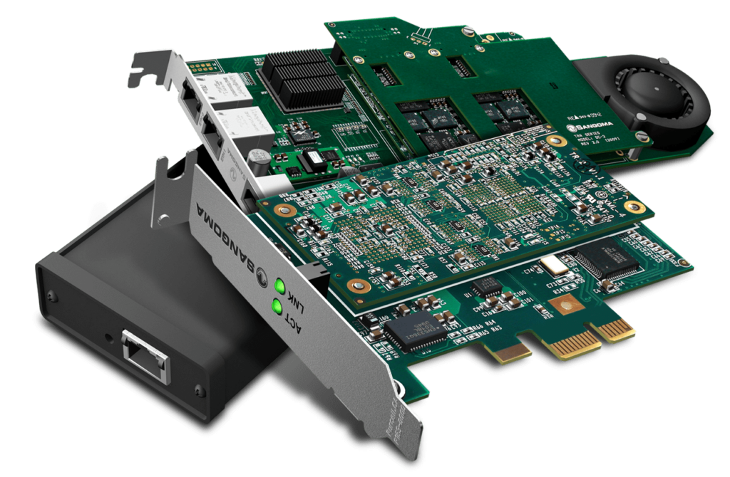 Telephony & Transcoding Cards - Sangoma (UK)