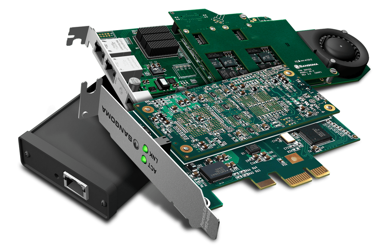 Telephony & Transcoding Cards - Sangoma (GB)